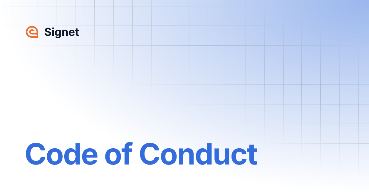 Code of Conduct | Signet
