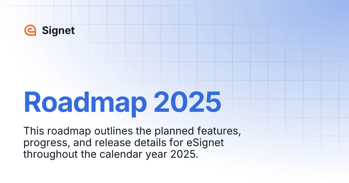 Roadmap 2025 | Signet