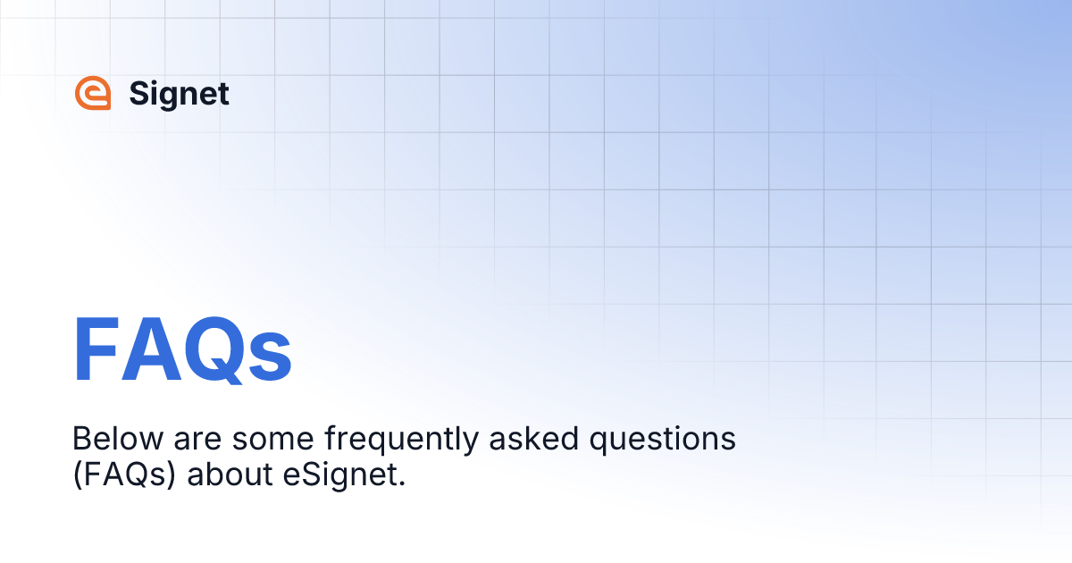 FAQs | Signet